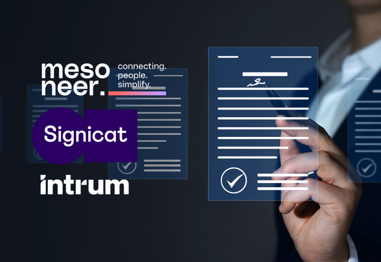 Signature numérique - nouveau partenariat avec Signicat et mesoneer ...